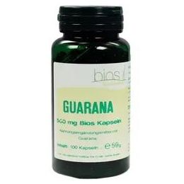 Guarana 500 mg Bios Kapseln 100 St