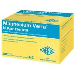 Magnesium VERLA N Konzentrat Plv.z.H.e.L 50 St