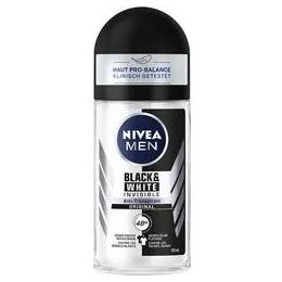 Nivea MEN Deo Roll-on invisible black & 50 ml