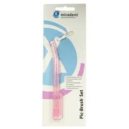 HAGER PHARMA Miradent Interdentalbürste Pic-Brush 1er Set Pink 1 St