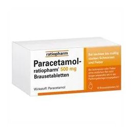 Paracetamol ratiopharm 500 mg 10 St