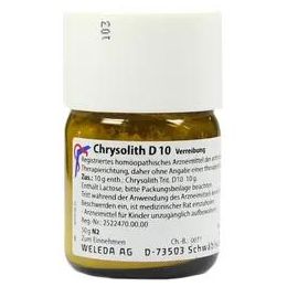 Weleda Chrysolith D 10 Trituration 50 g