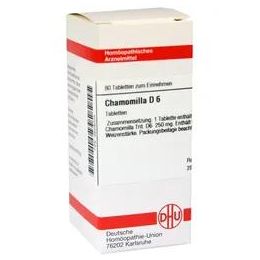 DHU-Arzneimittel Chamomilla D 6 Tabletten 80 St