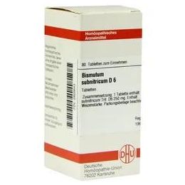 DHU-Arzneimittel Bismutum Subnitricum D 6 Tabletten 80 St