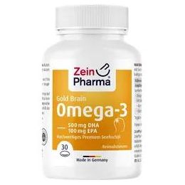 ZeinPharma Omega 3 Kapseln hochdosiert Brain 30 St