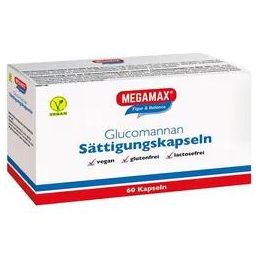 MEGAMAX Glucomannan Sättigungskapseln 60 St