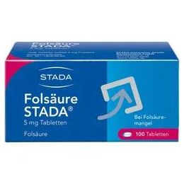 Folsäure STADA 5 mg Tabletten bei Schwangeschaft 100 St