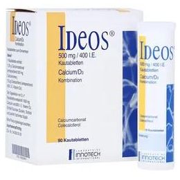 Ideos 500 Mg/400 I.E. Kautabletten 90 St