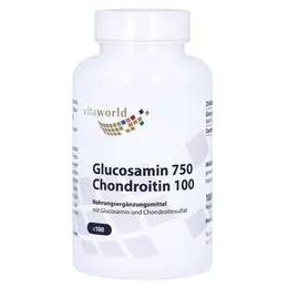 vitaworld Glucosamin 750 Mg+chondroitin 100 mg Kap 100 St