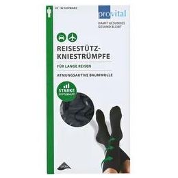 Provital Reisekniestrümpfe Gr.39-42 schw 2 St