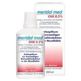 Meridol Mundspülung med CHX 0,2% Chlorhexidin 300 ml