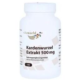 vitaworld Kardenwurzel 500 mg Kapseln 100 St