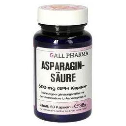 Asparaginsäure 500 mg GPH Kapseln 60 St