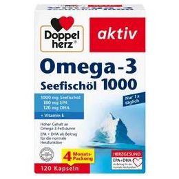 Doppelherz Omega-3 Seefischöl 1000 Kapse 120 St