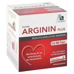 Avitale Arginin Plus Vitamin B1+B6+B12+Folsäure Sticks 90X5,9 g