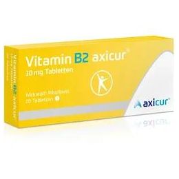 Vitamin B2 axicur 10 mg 20 St