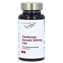 vitaworld Cordyceps Extrakt 500 mg Kapseln 100 St