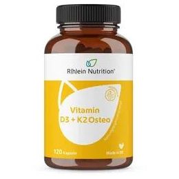 Vitamin D3+K2 Osteo 2.000 I.E. Vit.D3+80 μg K2 Kps 120 St