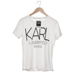 K by KARL LAGERFELD Karl Lagerfeld Damen T-Shirt, weiß, Gr. 36