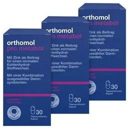 Orthomol pro metabol 3X30 St