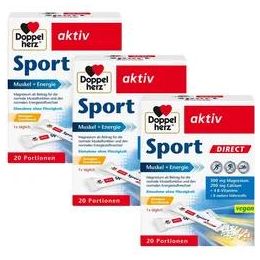 Queisser DH aktiv Sport Direkt Vit + Mineralien 3X20 St