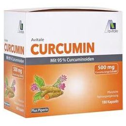 Avitale CURCUMIN 500mg 95% Curcuminoide+Piperin 180 St