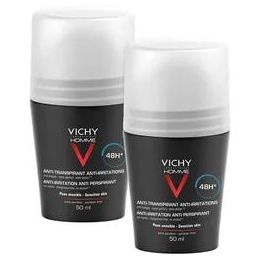 L'Oréal Vichy Homme Deo Roll-On für empf Haut 2X50 ml