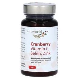 Cranberry Vitamin C+selen+zink Kapseln 60 St