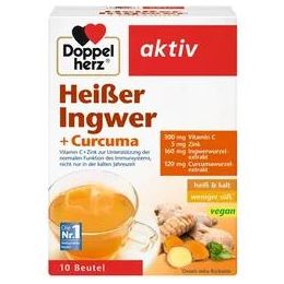 Doppelherz Heißer Ingwer + Curcuma 10 St