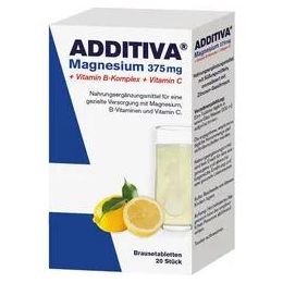 Additiva Magnesium 375mg +Vitamin B + Vit C 20X6 g