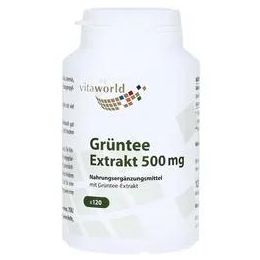 vitaworld Grüntee Extrakt 500 mg Kapseln 120 St