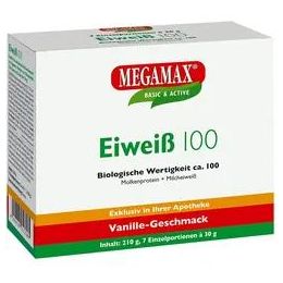 Megamax Eiweiß 100 VANILLE 7X30 g