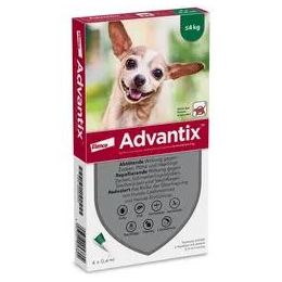 Advantix Spot-on Hunde bis 4 kg 4 St