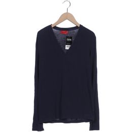 Hugo by Hugo Boss Damen Langarmshirt, marineblau, Gr. 36