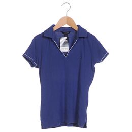 Tommy Hilfiger Damen Poloshirt, marineblau, Gr. 36