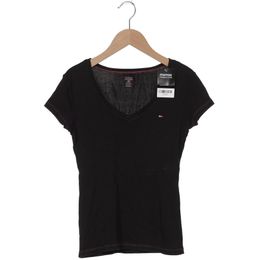 Tommy Hilfiger Damen T-Shirt, schwarz, Gr. 34