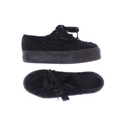 Superga Damen Sneakers, schwarz, Gr. 37