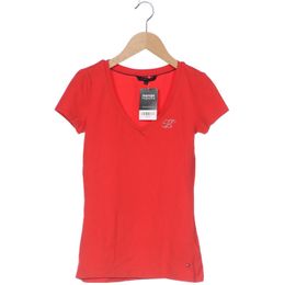 Tommy Hilfiger Damen T-Shirt, rot, Gr. 34