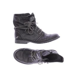 Mustang Damen Stiefelette, grau, Gr. 37