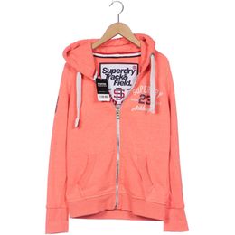 Superdry Damen Kapuzenpullover, orange, Gr. 38