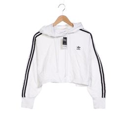 adidas originals Damen Kapuzenpullover, weiß, Gr. 36