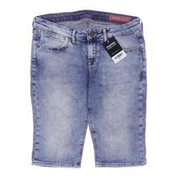 Cross Jeans Damen Shorts, blau, Gr. 28