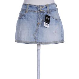 Bershka Damen Rock, hellblau, Gr. 38