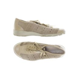 Semler Damen Halbschuh, beige, Gr. 4.5