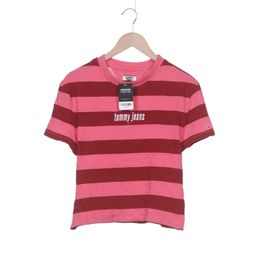 Tommy Jeans Damen T-Shirt, pink, Gr. 34