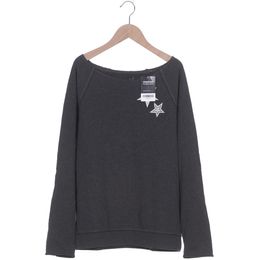 Juvia Damen Sweatshirt, grau, Gr. 38