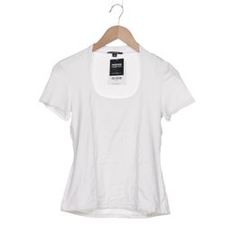 comma, Comma Damen T-Shirt, weiß, Gr. 36