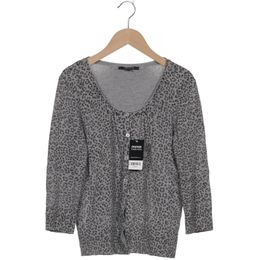 comma, Comma Damen Strickjacke, grau, Gr. 36