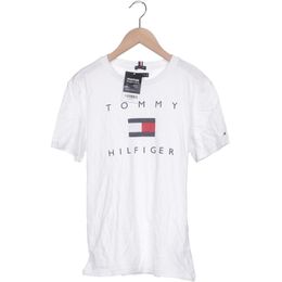 Tommy Hilfiger Herren T-Shirt, weiß, Gr. 176