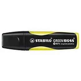 Stabilo Green Boss Textmarker Gelb Breit Keilspitze 2-5 mm Nachfüllbar